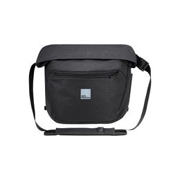 Messenger Bag Jack Wolfskin "MAINKAI MESSENGER", Damen, Gr. onesize, grau (phantom), Obermaterial: 100% Polyester. Futter: 100% Polyester, Taschen Messenger Bag