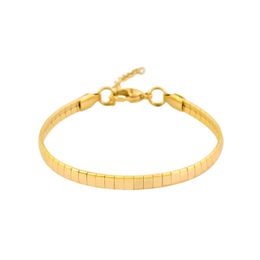 Armband Lady, gold (goldfarben, goldfarben), Armb&auml;nder, Damen, Edelstahl, Armband