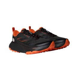 Laufschuh The North Face "M ALTAMESA 500", Herren, Gr. 48, schwarz (tnf schwarz, solar flare), Textil, Schuhe Laufschuh, mit Gummi-Laufsohle, leicht profiliertes Laufsohlenprofil