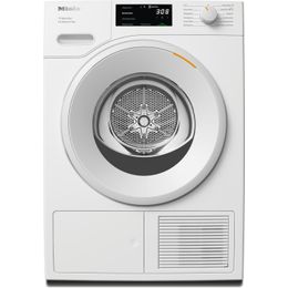 Miele W&auml;rmepumpentrockner "TSD643WP EcoSpeed&9kg", Energieeffizienz: C, wei&szlig;, B:59,6cm H:85cm T:64,3cm, Trockner, Getestet auf 20 Jahre perfekte W&auml;schepflege, 25 Jahre Motorgarantie, W&auml;rmepumpentrockner