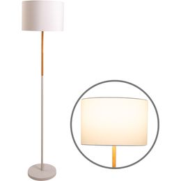 N&auml;ve N&Auml;VE Stehlampe "Tessile", wei&szlig;, 1, 1 Stk., Leuchten, Stehlampe