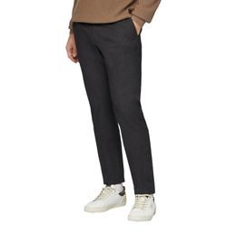 Chinohose s.Oliver, Herren, Gr. 34, L&auml;nge 34, grau (dunkelgrau), Obermaterial: 69% Baumwolle, 30% Polyester, 1% Elasthan, unifarben, regular fit kn&ouml;chelfrei, Hosen Chinohose, mit Webstruktur