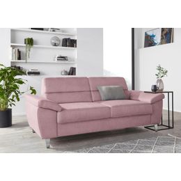 Sit & More 2,5-Sitzer SIT & MORE "Sorano", rosa (altrosa), B:208cm H:88cm T:91cm, Sofas, 2 5-Sitzer, Breite 208 cm