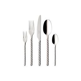 Villeroy & Boch Besteck-Set VILLEROY & BOCH "Tafelbesteck Montauk 30er Set silber", silber, Essbesteck-Sets, Besteck-Set