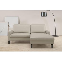 Ecksofa Home Affaire "Lecce, L-Form, Federkernpolsterung, Breite 194 cm", taupe, B:194cm H:86cm T:164cm, 100% Polyester, Sofas, Ecksofa