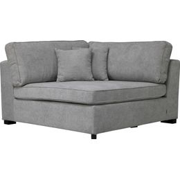 Sofa Home Affaire "Skara XXL", grau (hellgrau), B:130cm H:86cm T:130cm, 100% Polyester, Sofas, Sofa, Eckelement zur individuellen Polstergarnitur-Gestaltung