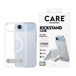 CARE BY PANZERGLASS Handyh&uuml;lle "Kickstand Case f&uuml;r Apple iPhone Air", transparent, Apple iPhone Air, H&uuml;llen, Backcover, Schutzh&uuml;lle, Handyschutzh&uuml;lle, Case, Schutzcase, sto&szlig;fest, Handyh&uuml;lle