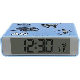 Quarzwecker Scout "Digi Clock, 280001026", blau, Wecker, Kinder, Quarzwecker, Kinderwecker, Digitalwecker, Geschenkidee, Kinderzimmer, Jugendliche