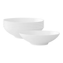 Villeroy & Boch Schale VILLEROY & BOCH "Beilagen-/Dessertschalen Modern Grace 250 ml 6er Set wei&szlig;", wei&szlig;, L:19cm, Sch&uuml;sseln, Schale