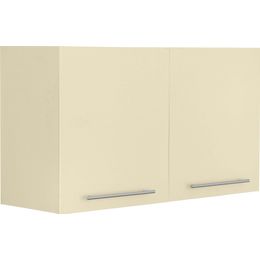 Wiho-K&uuml;chen H&auml;ngeschrank WIHO K&Uuml;CHEN "Unna", beige (front und korpus: magnolia), B:100cm H:56,5cm T:35cm, Schr&auml;nke, H&auml;ngeschrank, 100 cm breit