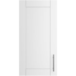 H&auml;ngeschrank KOCHSTATION "KS-Ahus", wei&szlig; (wei&szlig; matt, wei&szlig;), B:45cm H:89,6cm T:34,9cm, Schr&auml;nke, H&auml;ngeschrank, Breite 45 cm