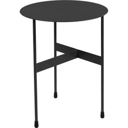 Beistelltisch SPINDER DESIGN "MIRA HIGH", schwarz (schwarz, schwarz, schwarz, schwarz, schwarz, schwarz), B/H/T: 45cm x 50cm x 45cm, Tische, Beistelltisch, Beistelltisch aus Stahl