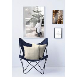 Dekokissen Apelt "6300" Gr. 1, grau (goldfarben, grau, gemustert), B:48cm H:5cm L:48cm, Polyester, Dekokissen_Sitzkissen_Kissenh&uuml;llen, Dekokissen