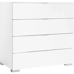 Schubkastenkommode STAUD "Includo, Made in Germany", wei&szlig;, B:80cm H:77cm T:40cm, Sideboards, Schubkastenkommode