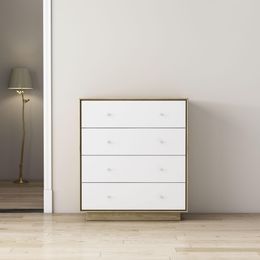 Kommode OTTO HOME "Blaire", natur, B:80cm H:90cm T:40cm, ABS-Kunststoff, FSC-zertifizierter Holzwerkstoff, Holzwerkstoff, MDF, Melamin, Sideboards, Kommode, kratzfeste Melaminoberfl&auml;che, ABS-Kanten und FSC-zertifiziertem Holz