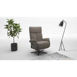Sit & More TV-Sessel SIT & MORE "Triple Seven Xtra large, bis 200kg belastbar, mit Herz-Waage Funktion", braun (schlamm), B:86cm H:113cm T:86cm, 100%Polyester, Sessel, TV-Sessel, inkl. Kopfteil- & Drehfunktion, wahlweise mit Akku und Aufstehhilfe