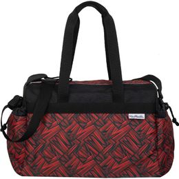Sporttasche McNeill "Zack", M&auml;dchen, Gr. B/H/T: 37cm x 25cm x 20cm, rot (zack), Polyester, Taschen Sporttasche, f&uuml;r Schule, Sport und Freizeit