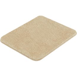 Badematte Kleine Wolke "Meadow", beige (bahamabeige), H:30mm, Polyester, Badematten, Badematte, Badteppich, Uni Farben