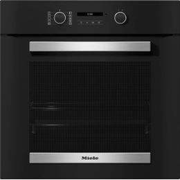 Miele Einbaubackofen "H 2467 B Active", Energieeffizienz: A+, schwarz, B:59,5cm H:59cm T:55cm, Back&ouml;fen, Per WLAN vernetzbar und FlexiClip-Vollauszug, Einbaubackofen