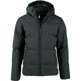 Steppjacke DEPROC Active "GILMOUR LRN Men", Damen, Gr. M (50), grau (anthrazit), 100% Polyester, bequem, mit innenliegendem Gummizug, Jacken Steppjacke, auch in Gro&szlig;en Gr&ouml;&szlig;en erh&auml;ltlich