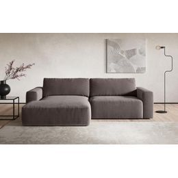 Ecksofa COTTA "Lasso L-Form, XL-Sofa", espresso, B:288cm, Sofas, Ecksofa