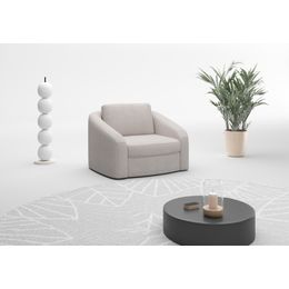 Sit & More Sessel SIT & MORE "Jazz", beige, B:116cm H:88cm T:104cm, 100% Polyester, Sessel, Sessel
