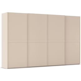 Schwebet&uuml;renschrank Rauch "Kleiderschrank Schrank Garderobe Schlafzimmerschrank SCALE-LINE", beige (champagner), B:360cm H:223cm T:68cm, Holzwerkstoff, Schr&auml;nke, Schwebet&uuml;renschrank, edle Optik mit Bauchbinde in Korpusfarbe Dekorfront MADE IN GERMANY