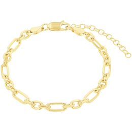Charm-Armband Amor "2038570, 2038571", gold (gelbgoldfarben), Armb&auml;nder, Damen, 20cm, Silber 925 (Sterlingsilber), Charm-Armband