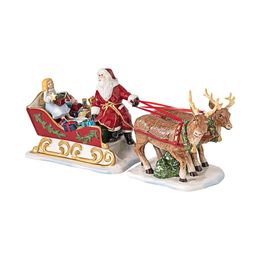 Villeroy & Boch Weihnachtsfigur VILLEROY & BOCH "Dekofigur Schlitten Nostalgie Christmas Toys bunt", bunt, Dekofiguren, Weihnachtsfigur