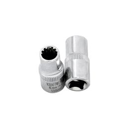 Kraftwerk 1/4 Zoll Combi-Stecknuss 12mm (130120)