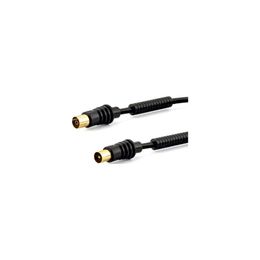 E+P Elektrik Antennenkabel 7,5m sw Gold AB307G ; e + p Elektrik (000014072000)