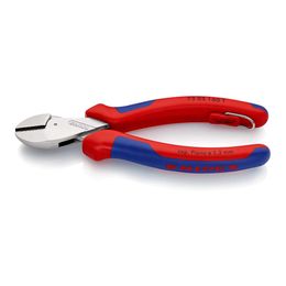 Knipex 73 05 160 T X-Cut&reg; Kompakt-Seitenschneider mit Mehrkomponenten-H&uuml;llen, mit integrierter Befestigungs&ouml;se zum Anbringen einer Absturzsicherung ve)