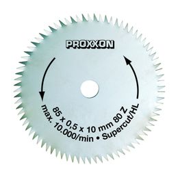 Proxxon Kreiss&auml;geblatt Super-Cut, 85 mm, 80 Z&auml;hne (28731)