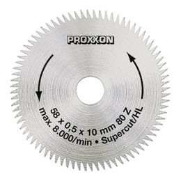 Proxxon Kreiss&auml;geblatt Zoll Super-Cut Zoll , 58 mm (80 Z&auml;hne) (28014)