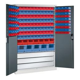 C+P Magazinschrank Acurado, 1950x1200x500mm, 7035/7016 ; C + P M&ouml;belsysteme (8931-501|S10084)
