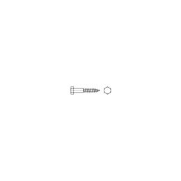 DIN 571 Sechskant-Holzschraube 16x90 Edelstahl A2 blank ; Industrial Quality Supplies (005719200160090)