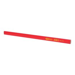 KS Tools Zimmermanns-Bleistift, rot, HB (300.0070)