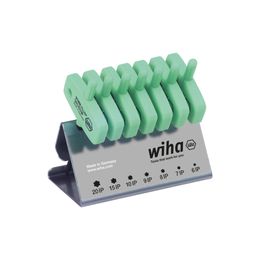 Stiftschl&uuml;ssel mit Schl&uuml;sselgriff Set TX PLUS&reg; 7-tlg. schwarzoxidiert im Werkbankst&auml;nder (26261) ; wiha)