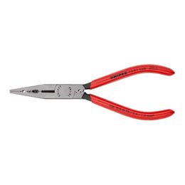 Knipex 13 01 160 Verdrahtungszange mit Kunststoff &uuml;berzogen schwarz atramentiert 160 mm)