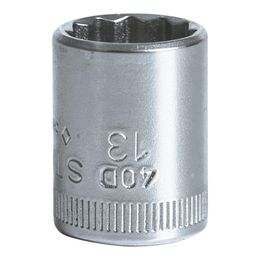 Stahlwille Steckschl&uuml;sseleinsatz (1/4") SW.13 mm L.23 mm 25 g (01030013)