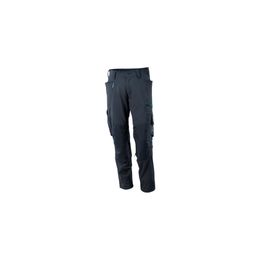 Mascot Hose mit Knietaschen, Stretchstoff Hose Gr&ouml;&szlig;e 76C52, schwarzblau (17179-311-010-76C52)
