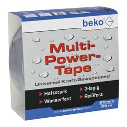 Beko Multi-Power-Tape 50mm x 25m silber 262205251)