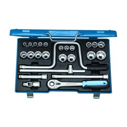 Gedore Steckschl&uuml;ssel-Satz 1/2" 25-teilig, 10-32 mm (19 TMU-10) (6151880)
