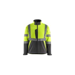 Mascot Kiama Soft Shell Jacke Gr&ouml;&szlig;e S, hi-vis gelb/dunkelanthrazit (15902-253-1718-S)