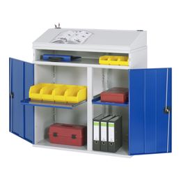 Rau Beistellschrank-Stehpult - Modell 01 BxTxH 1100x520x1110/1220mm (07-1100T-M01.11)