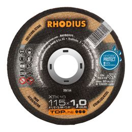 Rhodius TOPline XTK10 Extrad&uuml;nne Trennscheibe 115 x 1,0 x 22,23 mm (206166)