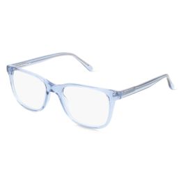 Fielmann BD 578 CL ROBBY Brille Unisex | Fassung: Vollrand, Quadratisch, Blau Transparent