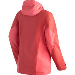 Maier Sports sheego Gro&szlig;e Gr&ouml;&szlig;en Regenjacke, red orcher/r, Gr&ouml;&szlig;e 50 - Damen