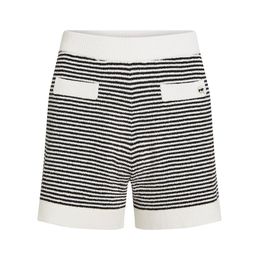 K by KARL LAGERFELD Karl Lagerfeld Shorts 'Ikon' Damen Gr&ouml;&szlig;e 40 schwarz / wei&szlig;