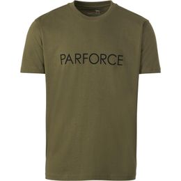 Parforce T-Shirt Logo Oliv (Gr&ouml;&szlig;e: S)